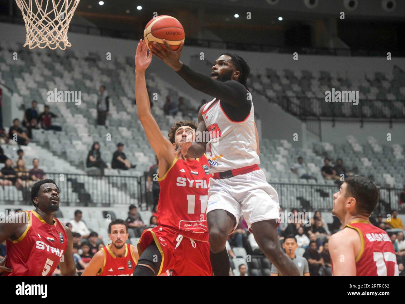 Jakarta, Indonesia. 5th Aug, 2023. Jerome Anthony Beane Jr (top R) of ...