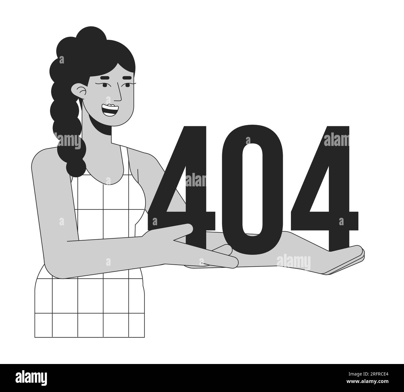 Happy latina Stock Vector Images - Alamy