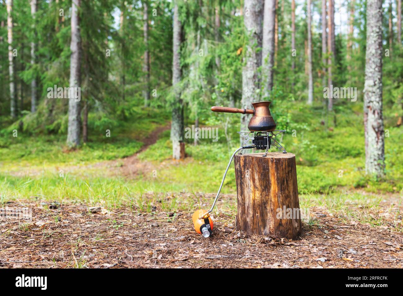 Turkish coffee during hiking hi-res stock photography and images - Alamy