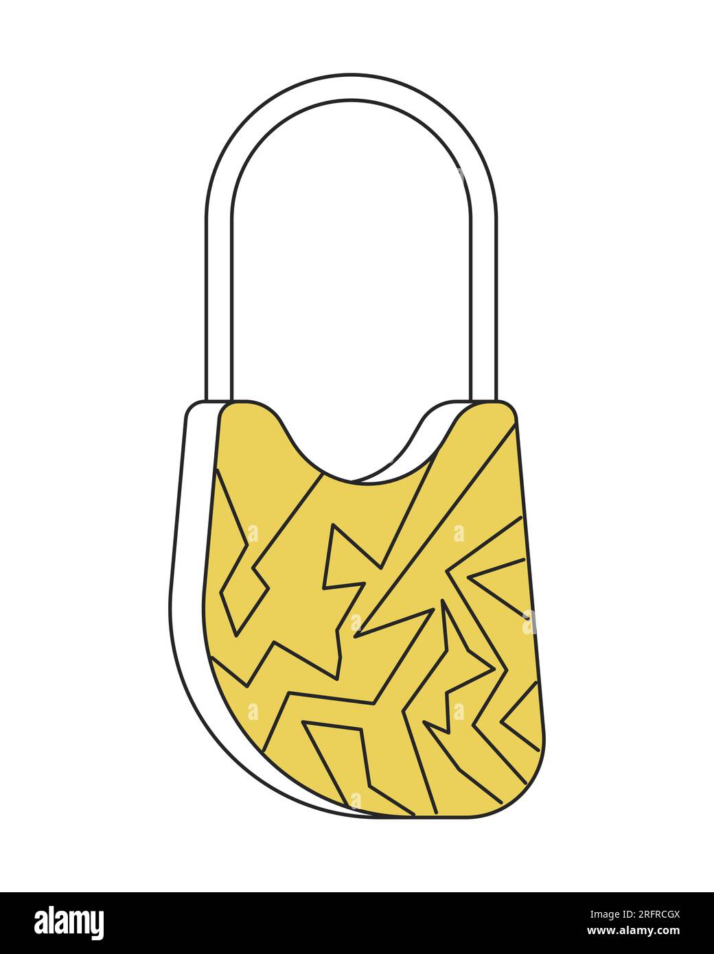 Handle bag woman color Stock Vector Images - Alamy