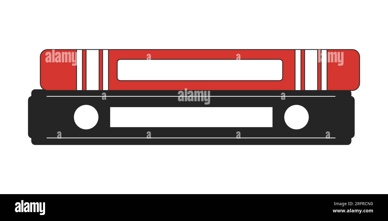Books Flat Line Color Isolated Vector Object Stock Vector Image And Art Alamy