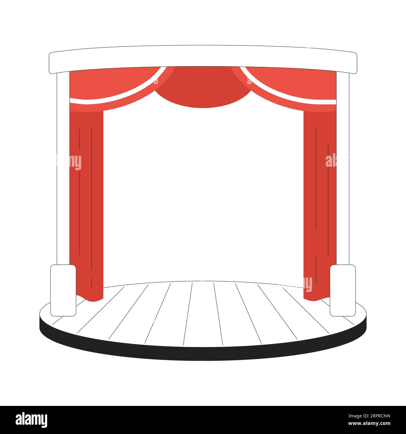 Theater stage monochrome flat vector object Stock Vector Image & Art ... Theater stage monochrome flat vector object Stock Vector Image & Art ...