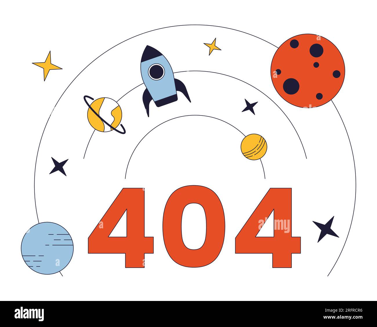 No future planet Stock Vector Images - Alamy
