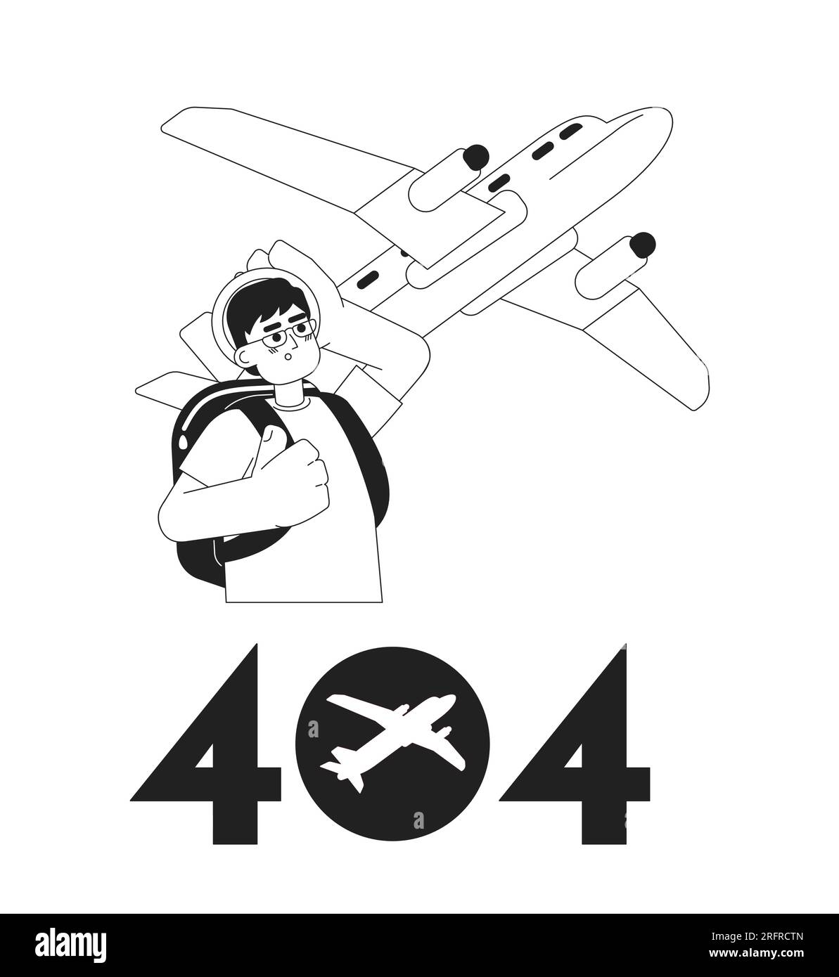 Asian tourist plane man Cut Out Stock Images & Pictures - Alamy