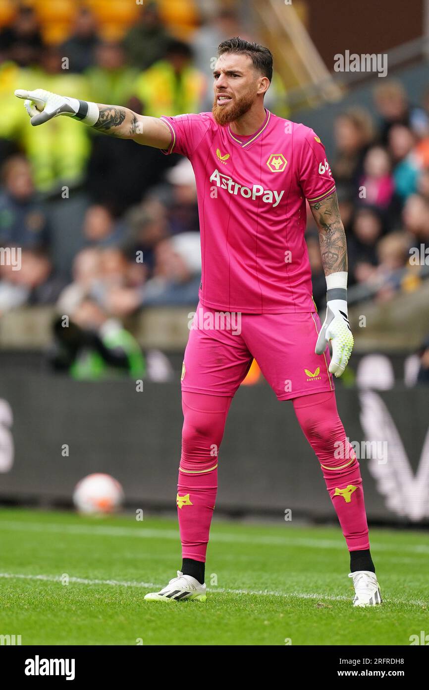 Wolverhampton Wanderers goalkeeper Jose Sa in action during the pre ...