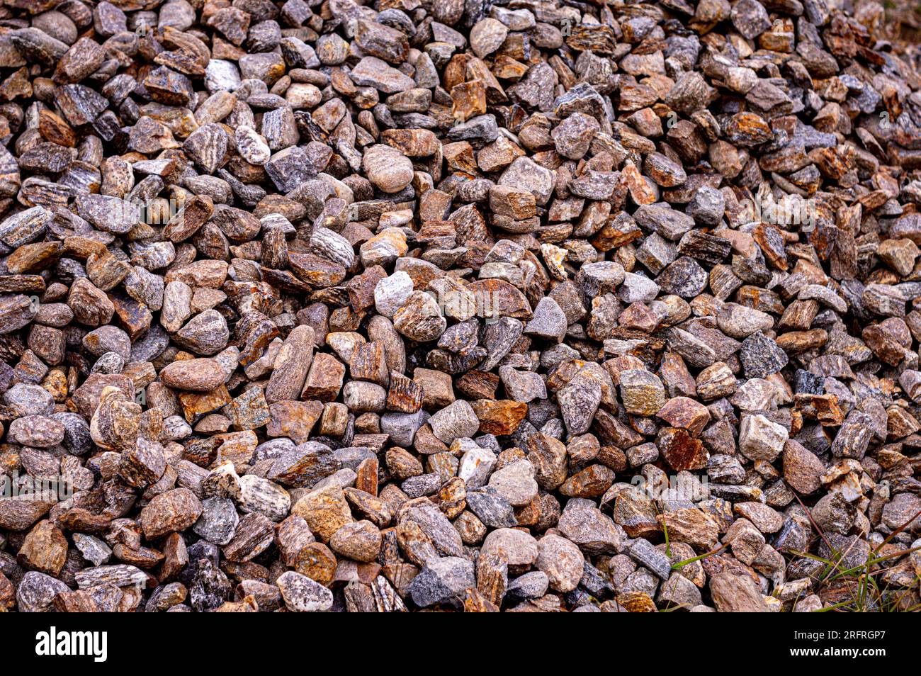 Small Stones Pebbles Gravel texture background. Full Frame Stock Photo ...