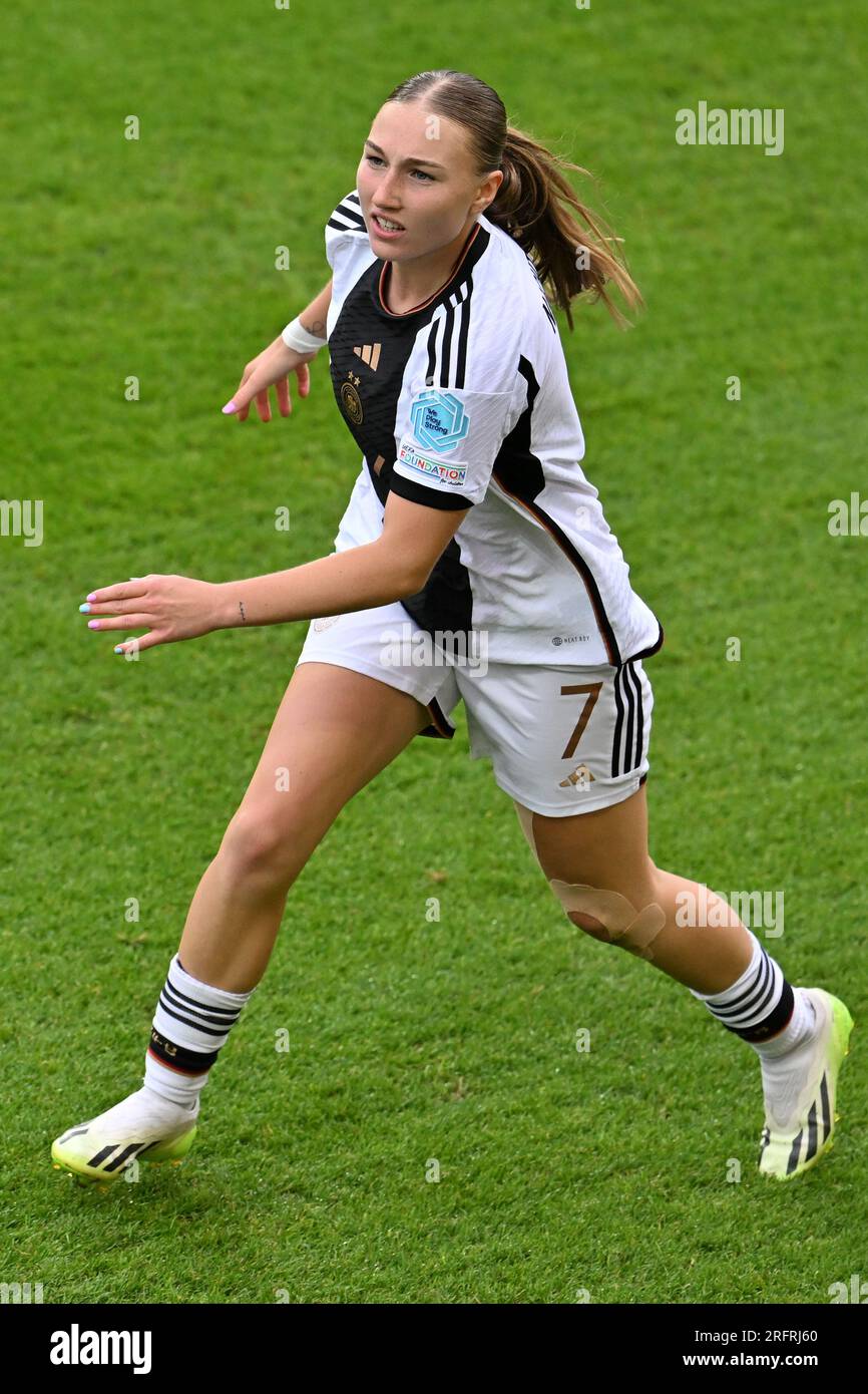 Leuven, Belgium. 30th July, 2023. Sophie Nachtigall (7) of Germany pictured during a female ...
