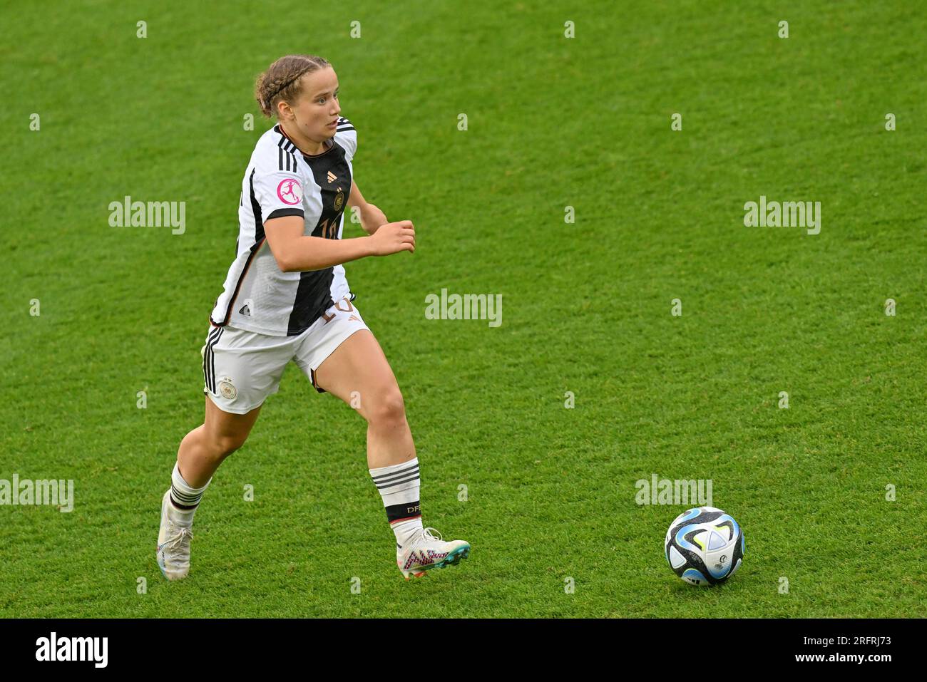 Leuven, Belgium. 30th July, 2023. Paulina Platner (16) of Germany pictured during a female ...