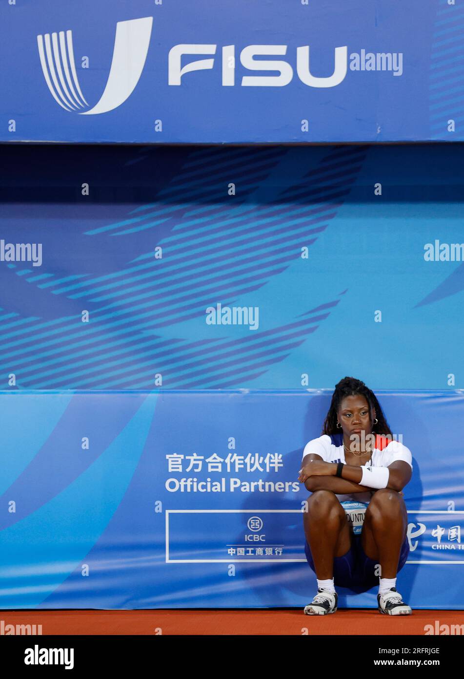 Chengdu, China's Sichuan Province. 5th Aug, 2023. Amanda Ngandu Ntumba ...