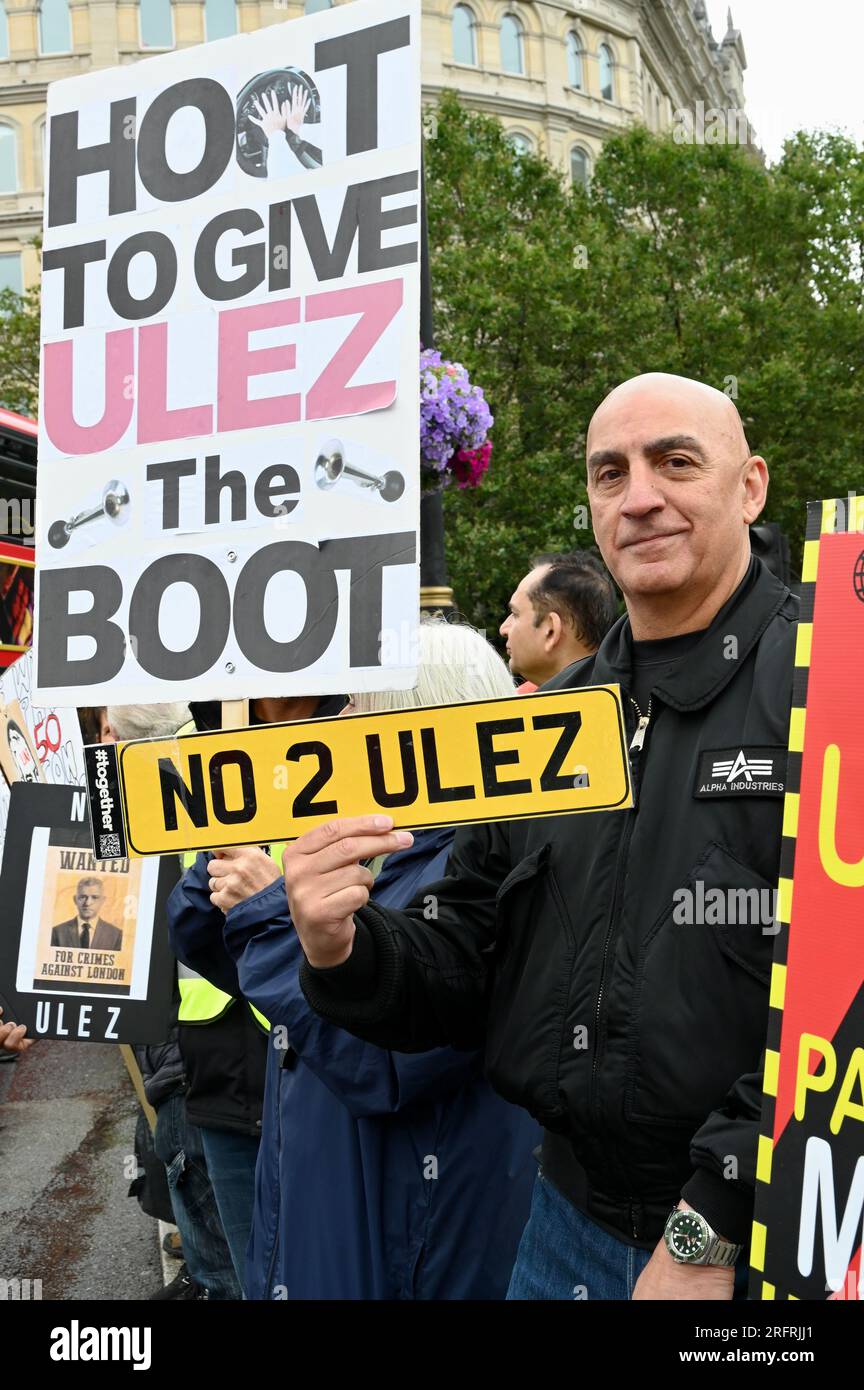 London, UK. Hundreds of activists gathered in Trafalgar Square to ...