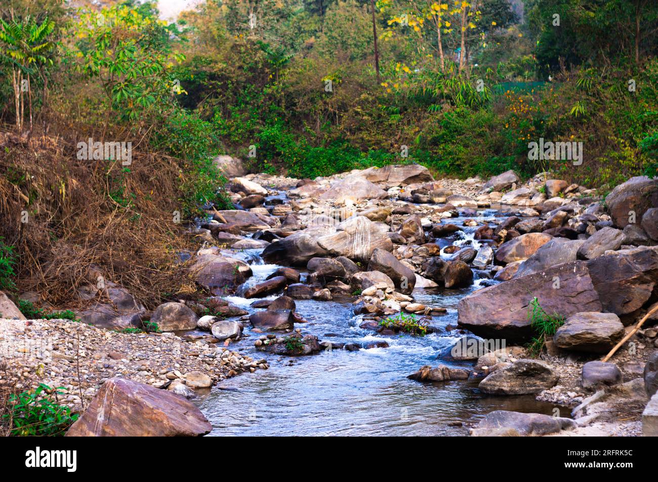Small narrow river winding hi-res stock photography and images - Alamy