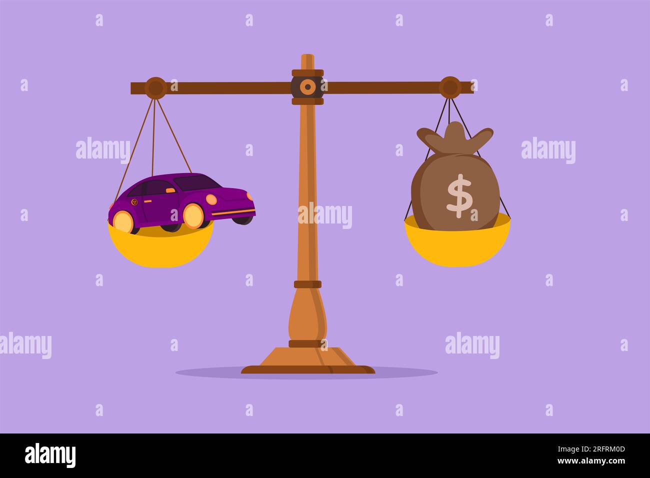 Car cartoon money hi-res stock photography and images - Alamy