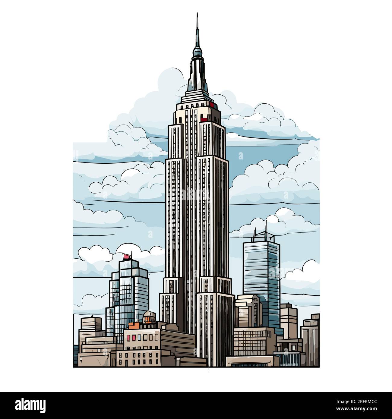 Empire State Building Tegning Tumblr Isometric Empire State Building