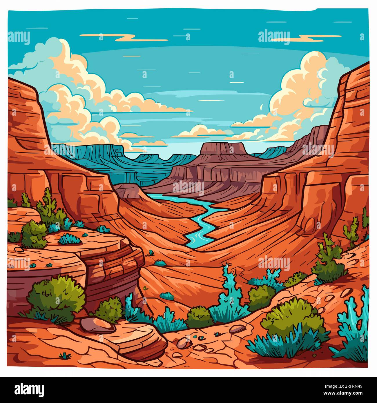 Tour and tourism arizona Stock Vector Images - Alamy