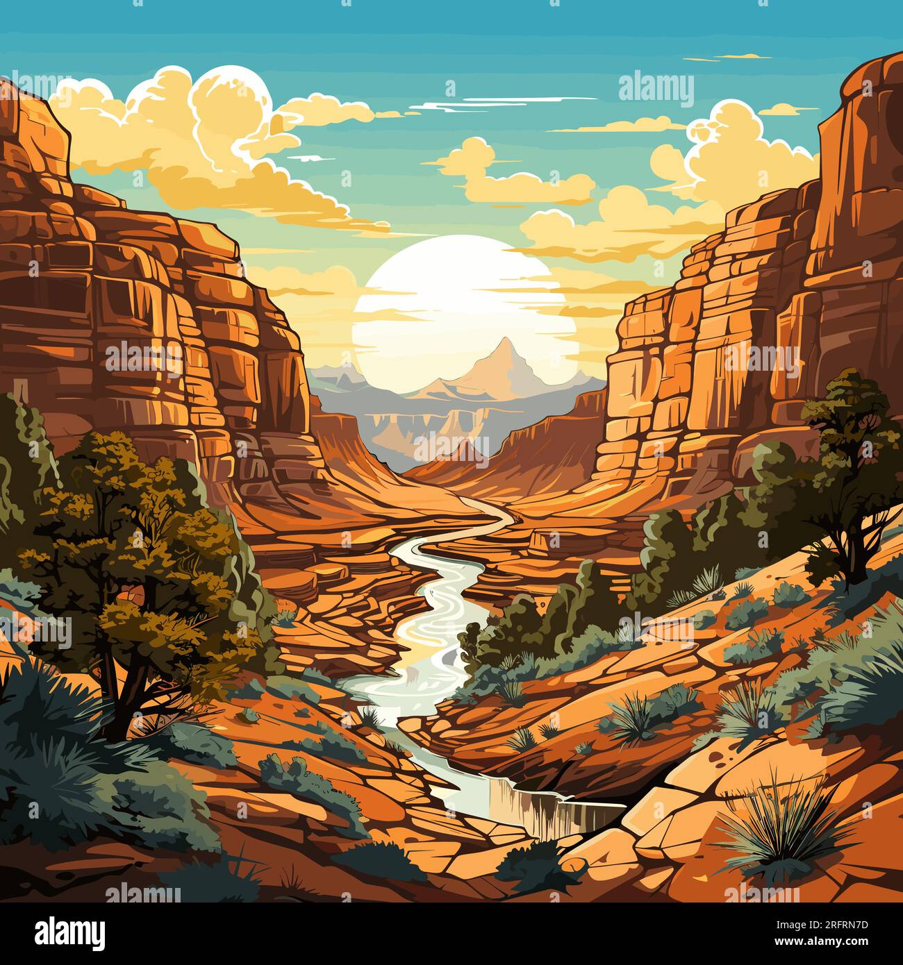 Tour and tourism arizona Stock Vector Images - Alamy