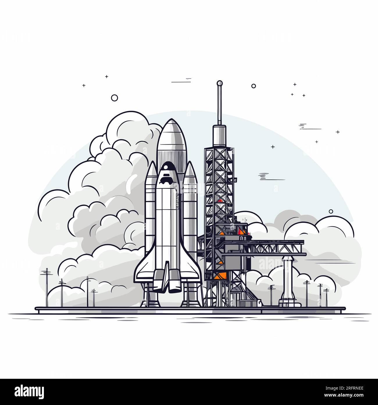 Florida launch Stock Vector Images - Alamy