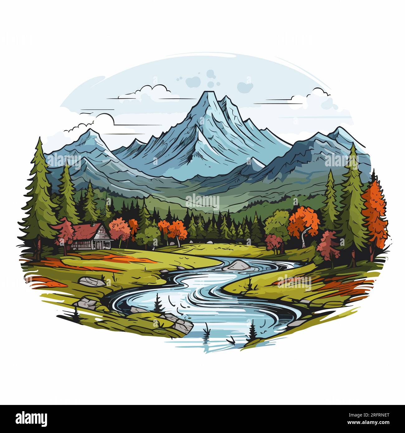 The great smoky mountains national park Cut Out Stock Images & Pictures ...