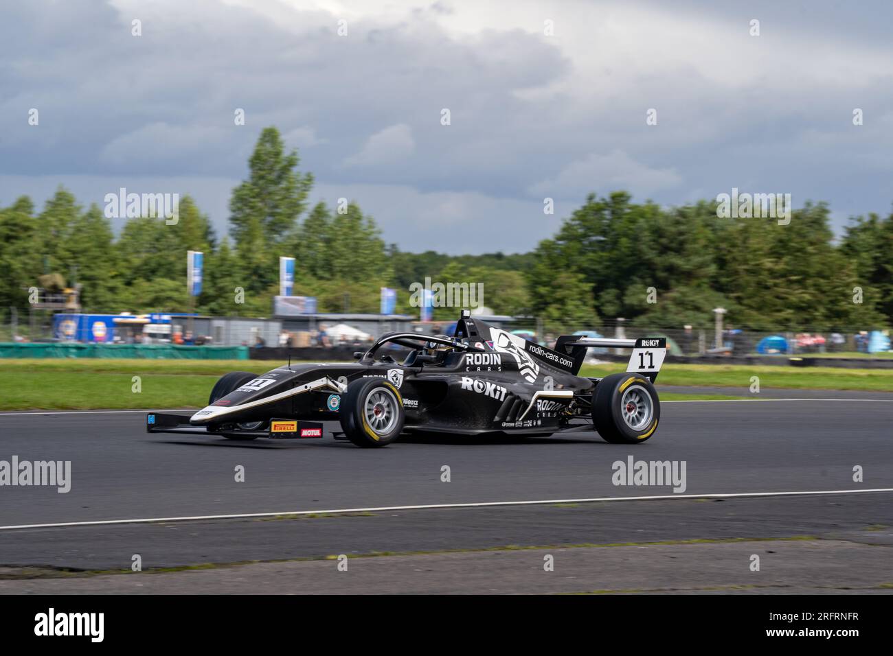 Louis SHARP -Rodin Carlin British F4 Championship Croft Stock Photo - Alamy