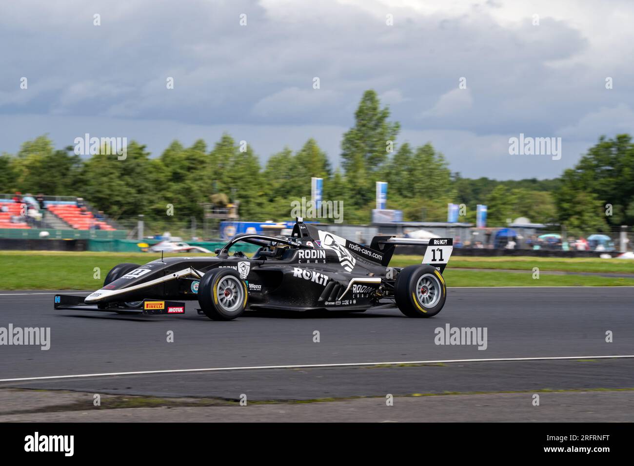 Louis SHARP -Rodin Carlin British F4 Championship Croft Stock Photo - Alamy