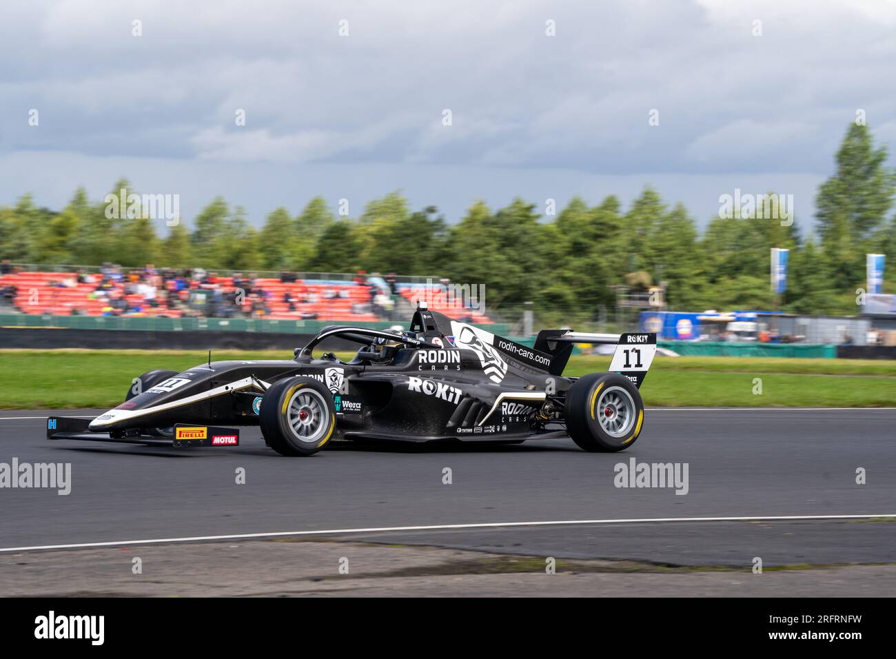 Louis SHARP -Rodin Carlin British F4 Championship Croft Stock Photo - Alamy