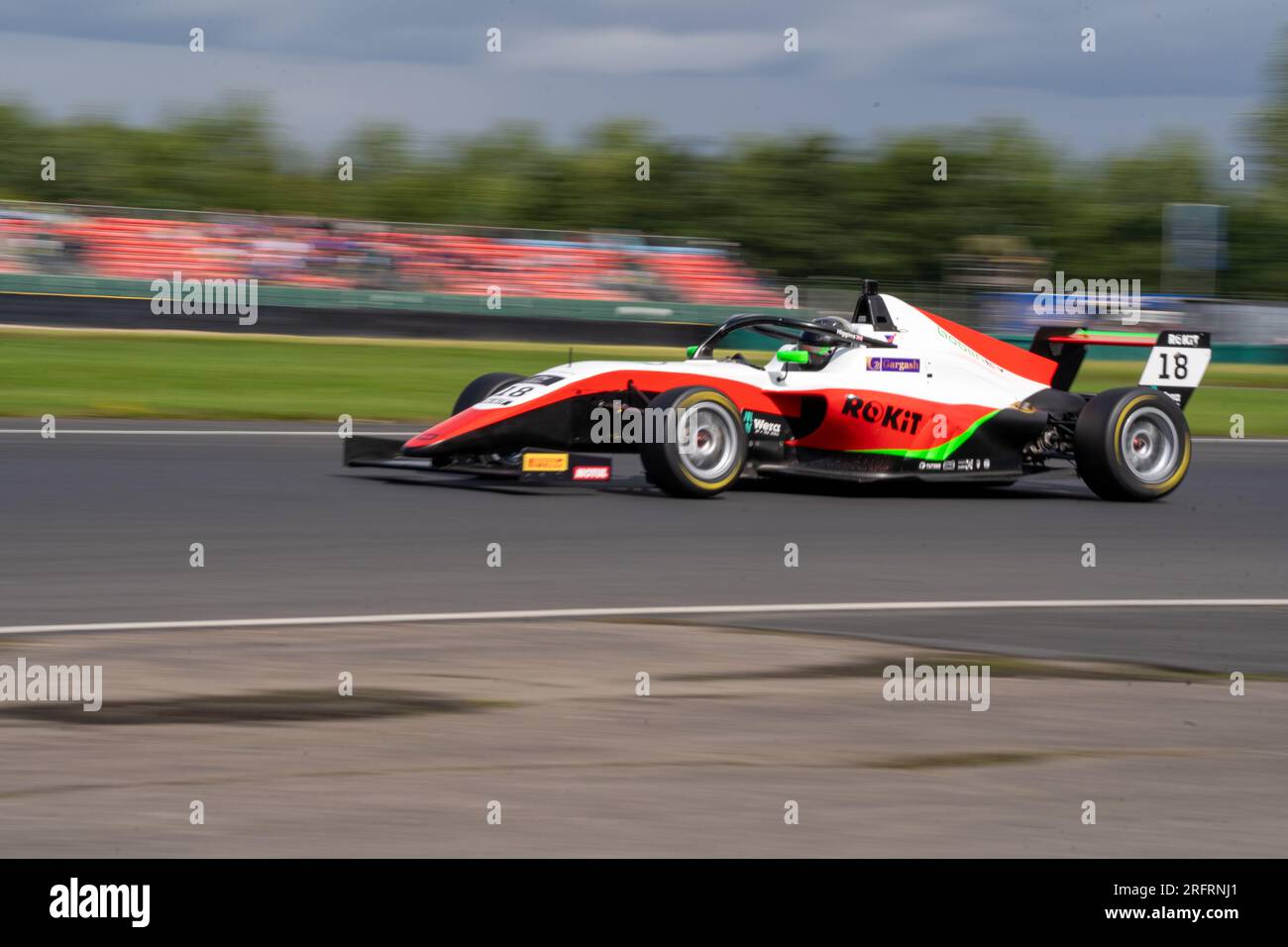 James HIGGINS - Fortec Motorsport British F4 Championship Stock Photo ...