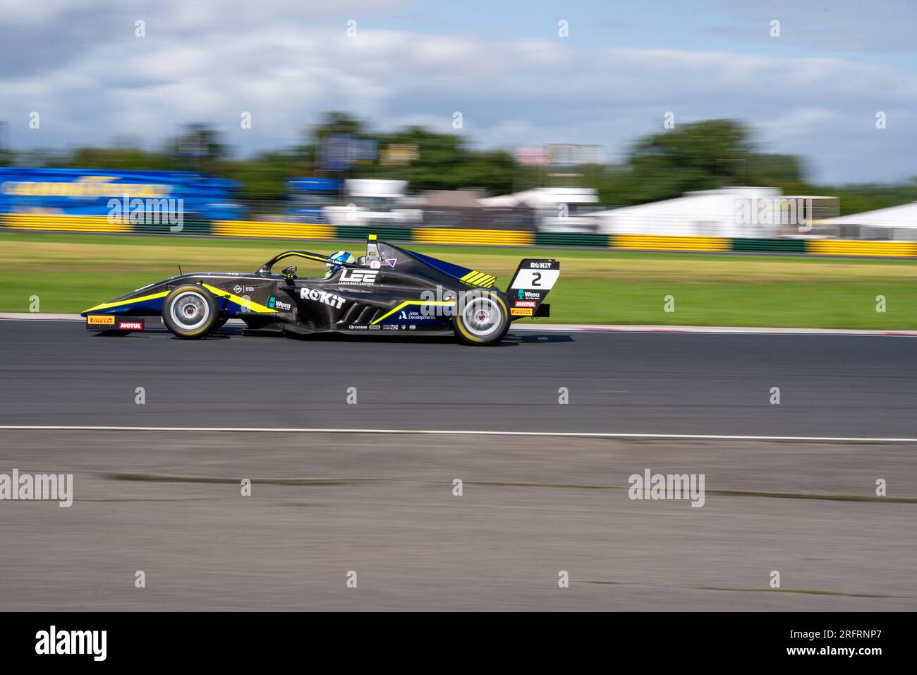 Noah LISLE - Rodin Carlin British F4 Championship Croft Stock Photo - Alamy