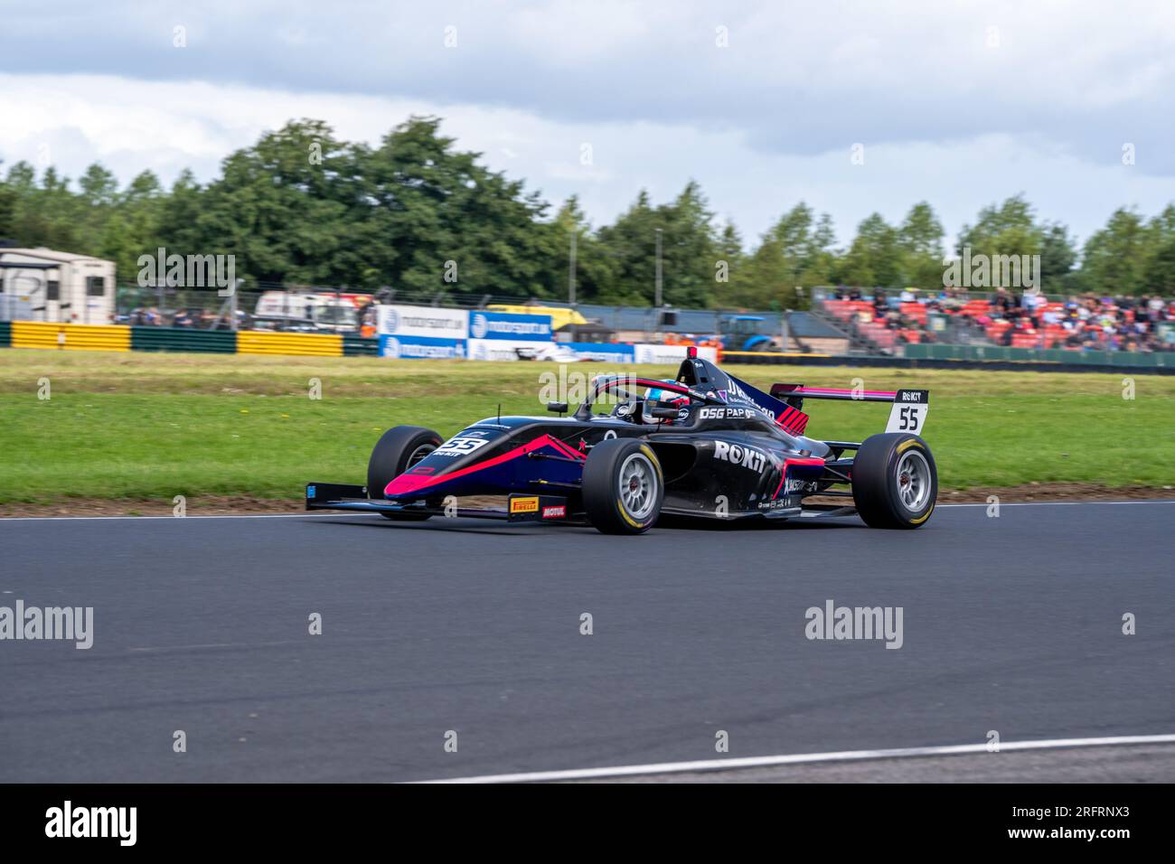 Dion GOWDA - Rodin Carlin British F4 Championship Croft Stock Photo - Alamy