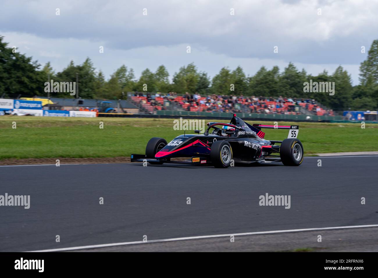 Dion GOWDA - Rodin Carlin British F4 Championship Croft Stock Photo - Alamy