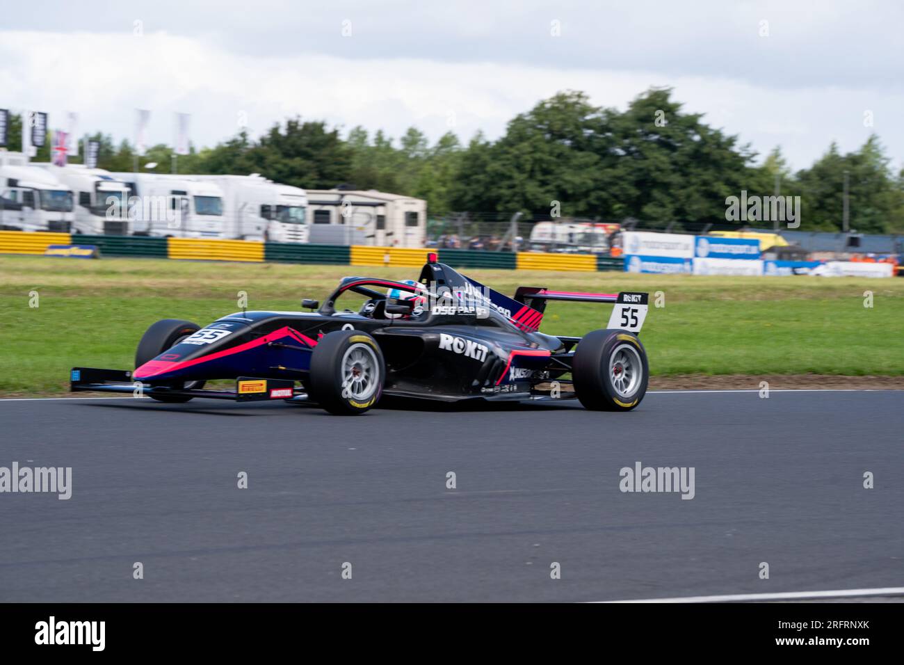 Dion GOWDA - Rodin Carlin British F4 Championship Croft Stock Photo - Alamy