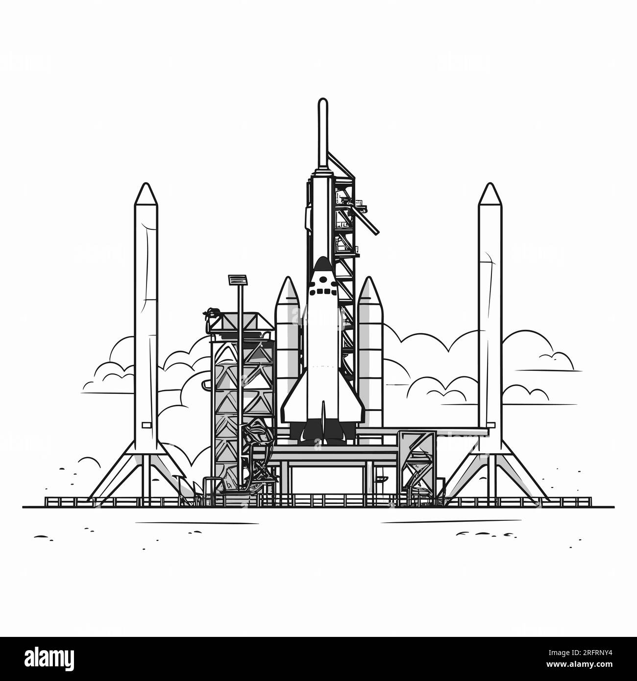 Florida launch Stock Vector Images - Alamy