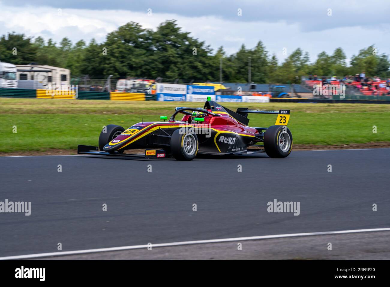 Gustav JONSSON - Chris Dittmann Racing British F4 Championship Croft ...