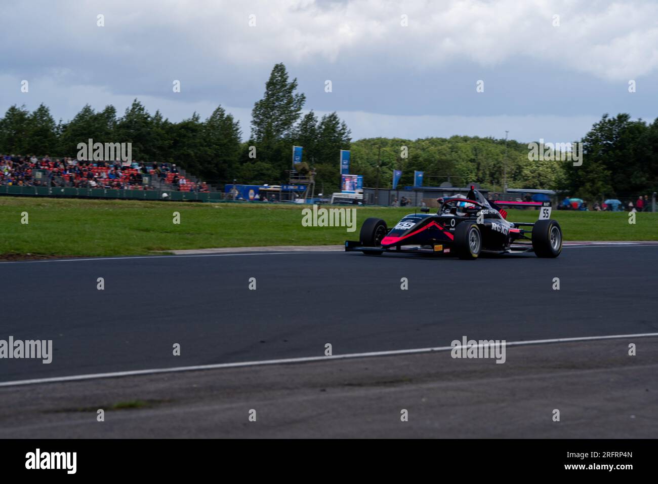 Dion GOWDA - Rodin Carlin British F4 Championship Croft Stock Photo - Alamy