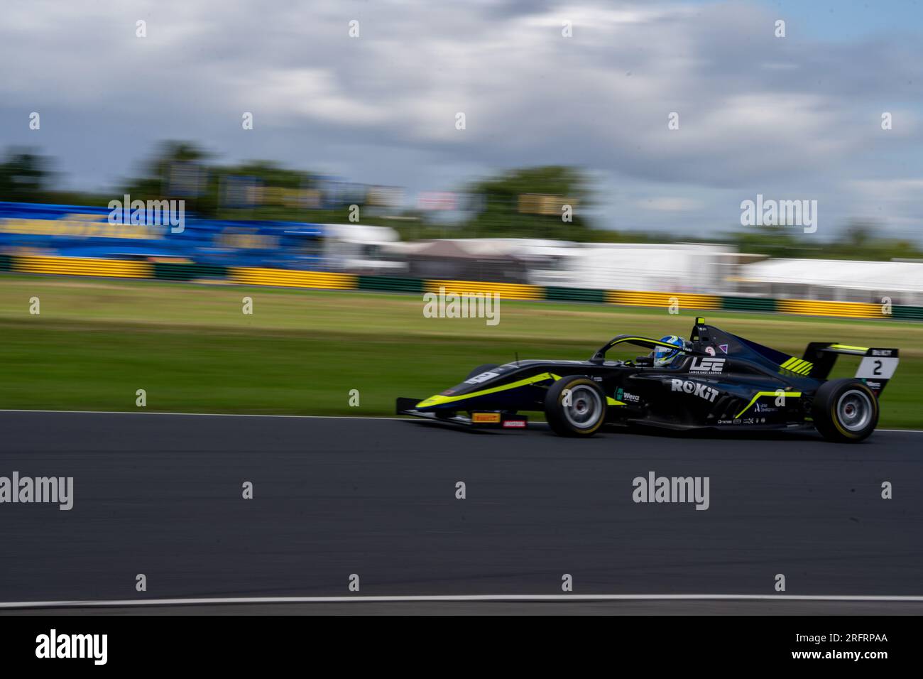 Noah LISLE - Rodin Carlin British F4 Championship Croft Stock Photo - Alamy