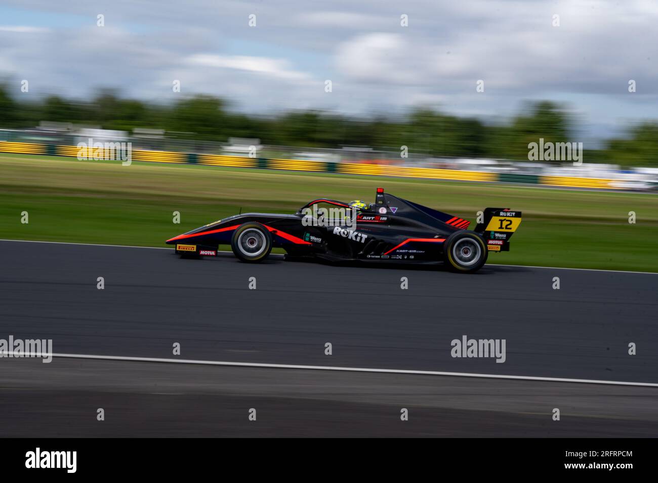 Coskun IRFAN - Rodin Carlin British F4 Championship Croft Stock Photo ...