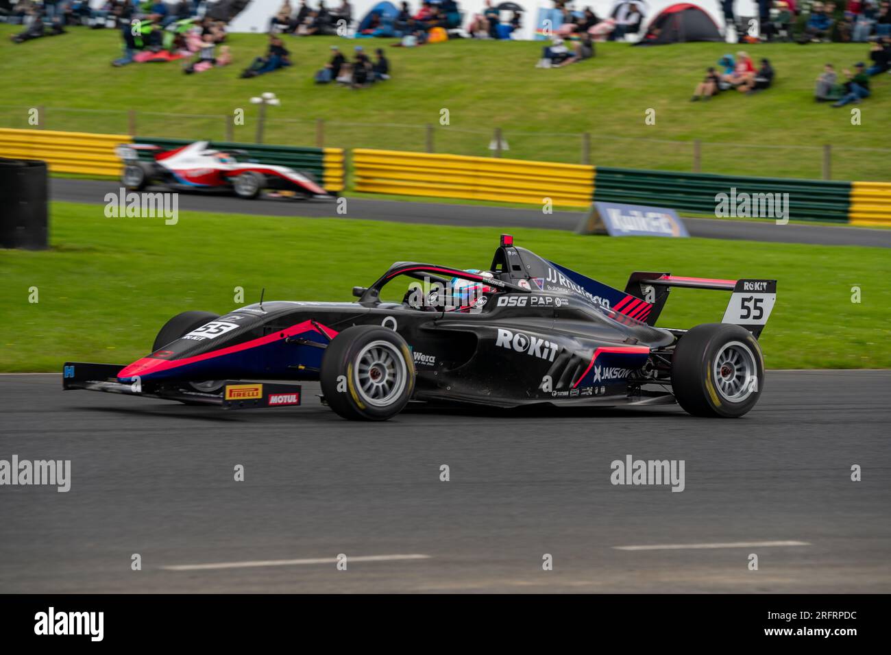 Dion GOWDA - Rodin Carlin British F4 Championship Croft Stock Photo - Alamy