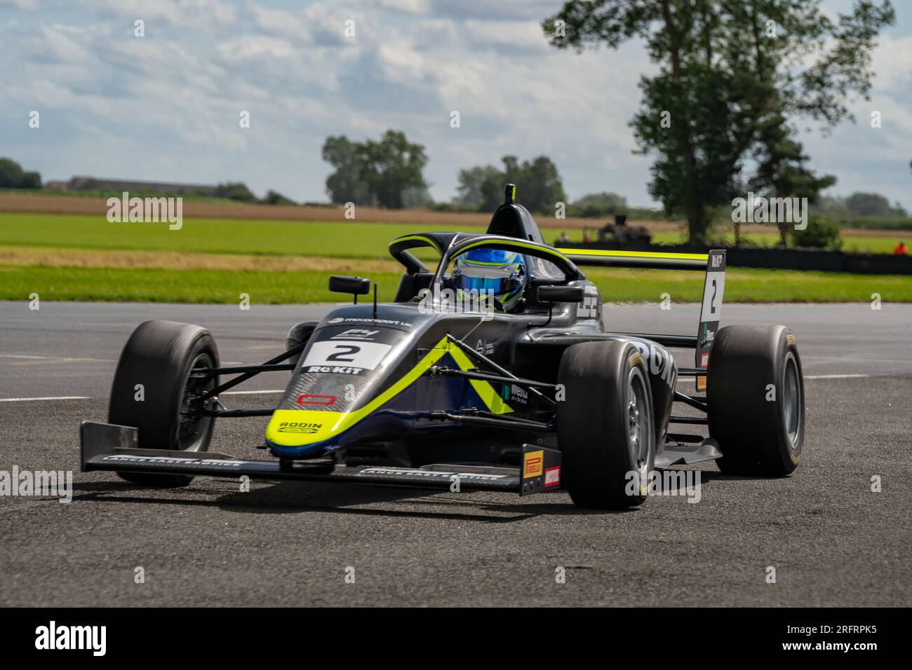 Noah LISLE - Rodin Carlin British F4 Championship Croft Stock Photo - Alamy