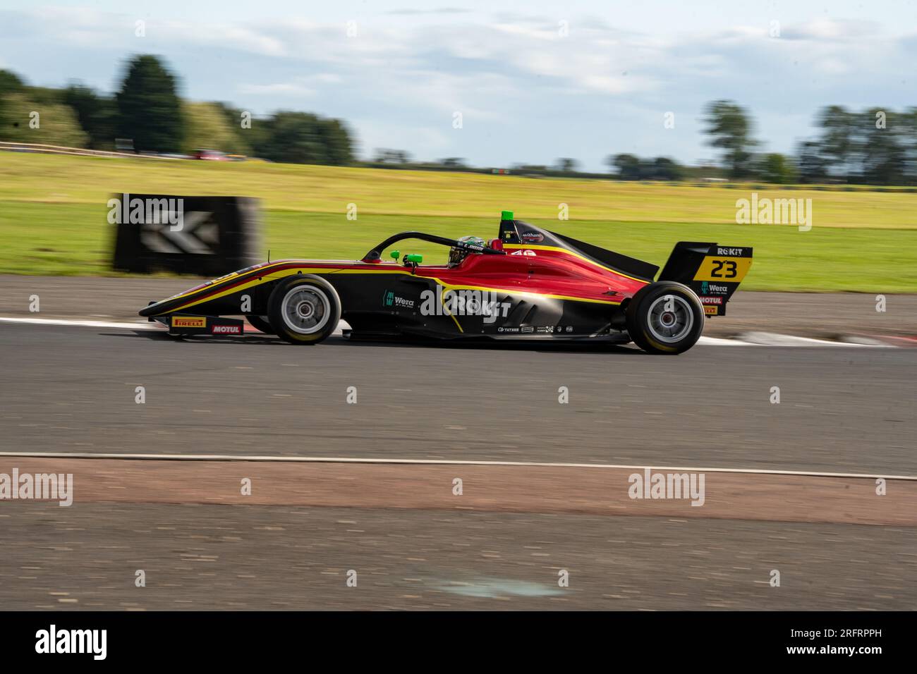 Gustav JONSSON - Chris Dittmann Racing British F4 Championship Croft ...