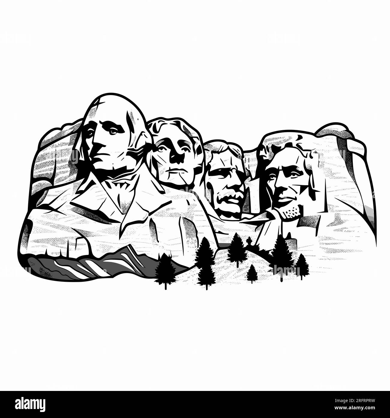 Mount Rushmore Drawing Images at Mia Hartnett blog