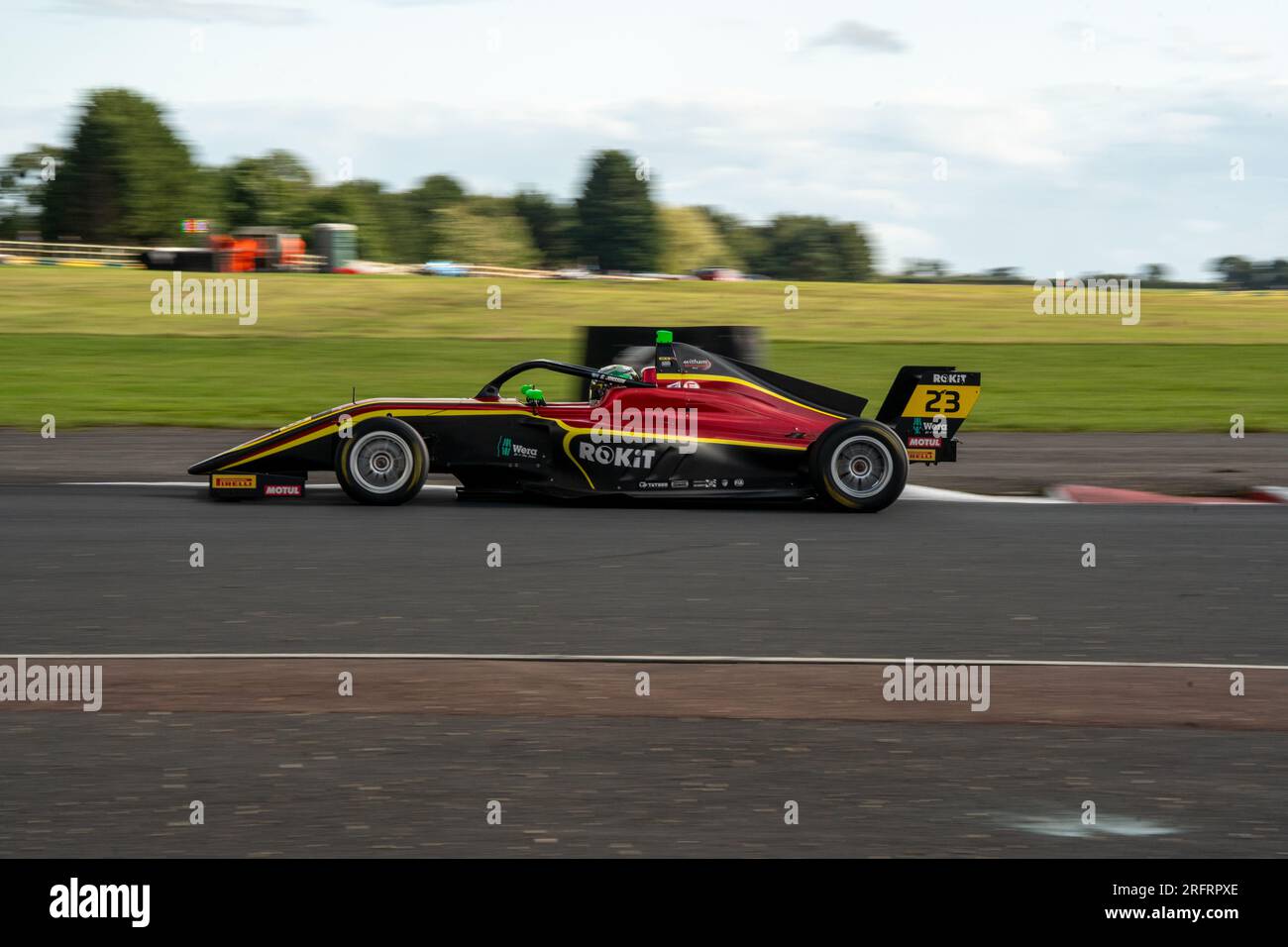 Gustav JONSSON - Chris Dittmann Racing British F4 Championship Croft ...