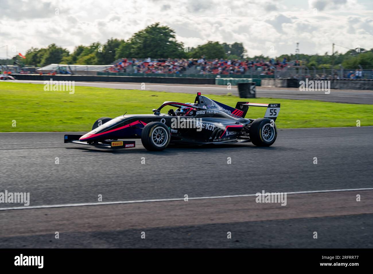 Qualifying during the British Touring Car Championship at Croft Circuit ...
