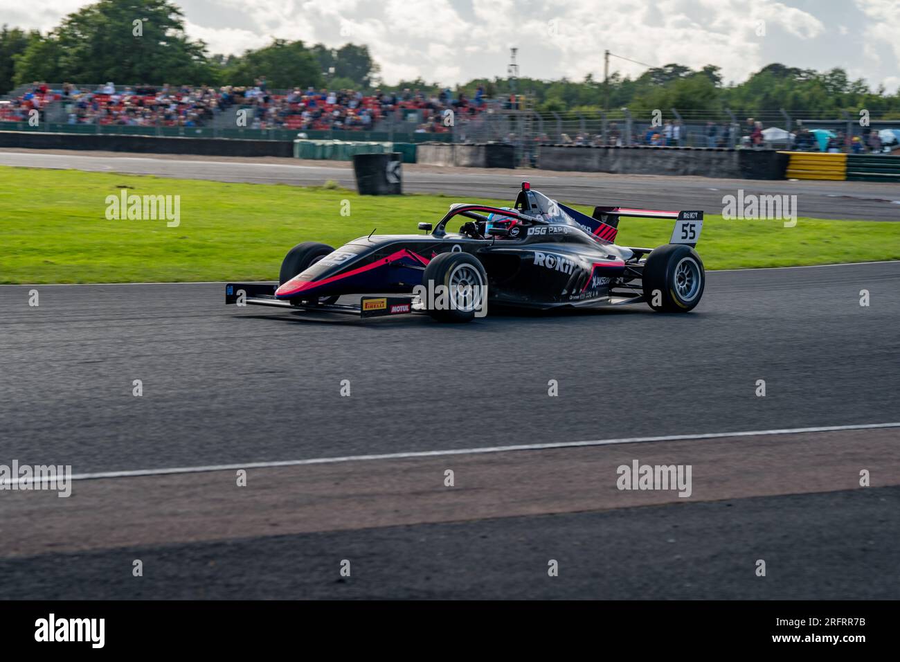 Dion GOWDA - Rodin Carlin British F4 Championship Croft Stock Photo - Alamy