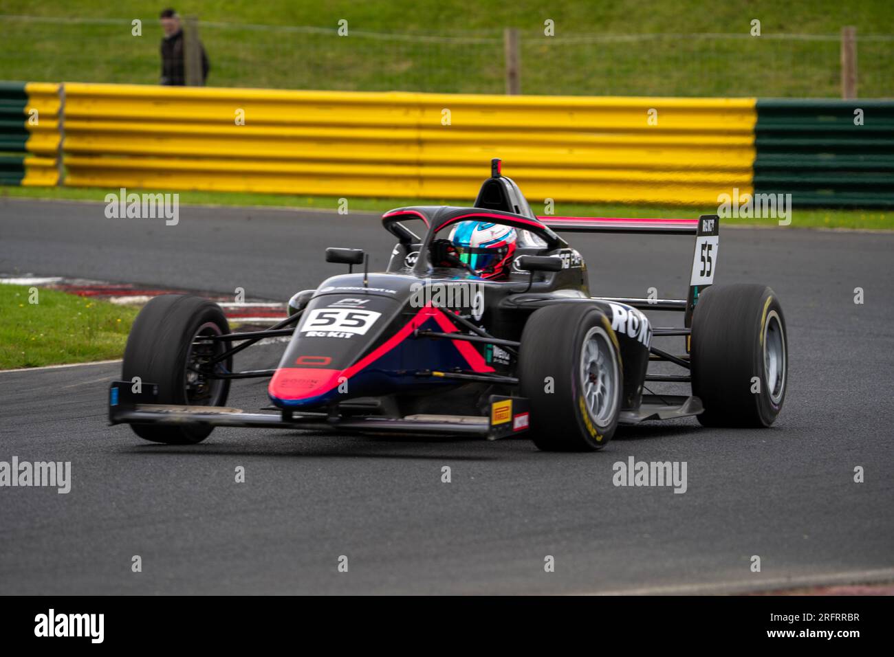 Dion GOWDA - Rodin Carlin British F4 Championship Croft Stock Photo - Alamy