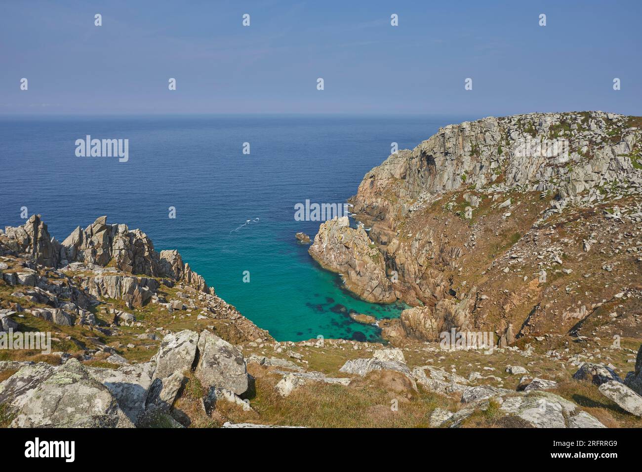 The cliffs of Commando Ridge (so named because the Royal Marines train ...