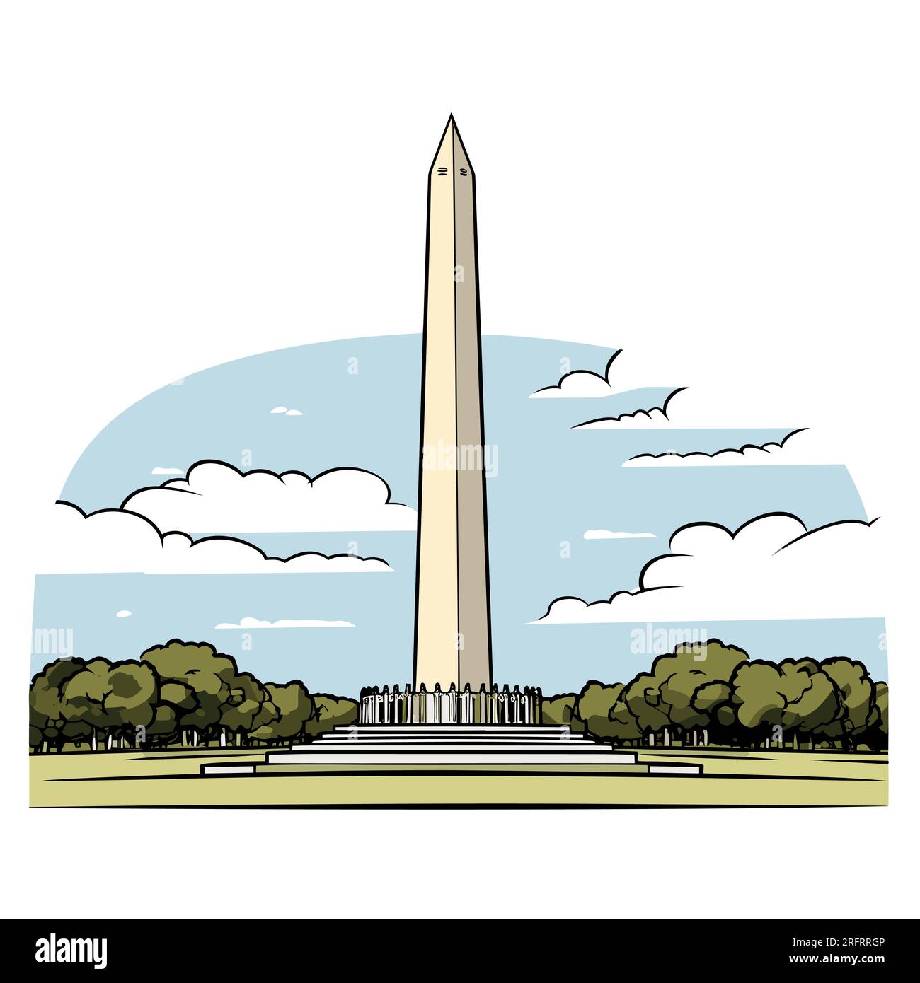 Washington Monument Vector