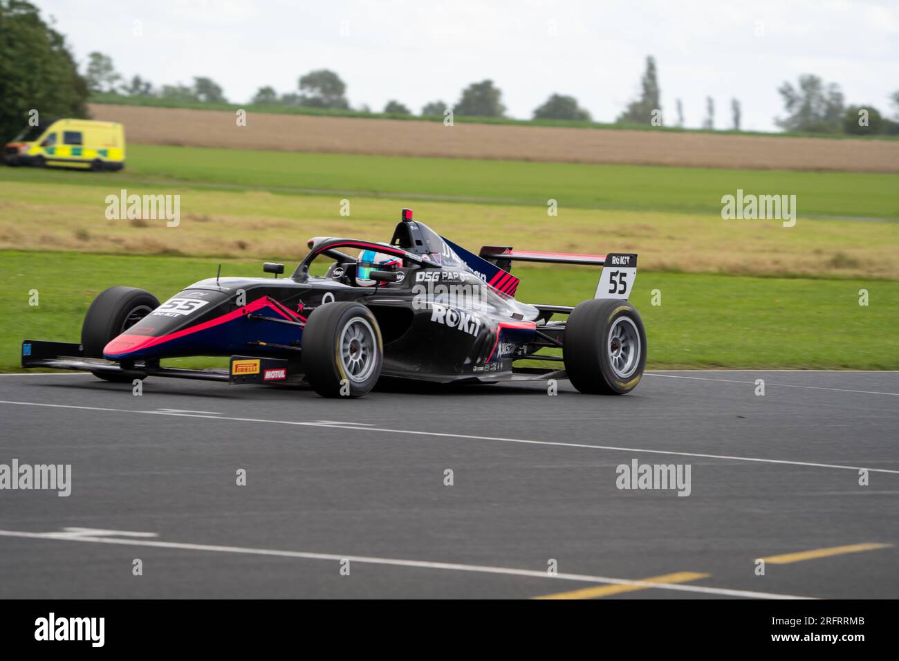 Dion GOWDA - Rodin Carlin British F4 Championshp Croft Stock Photo - Alamy