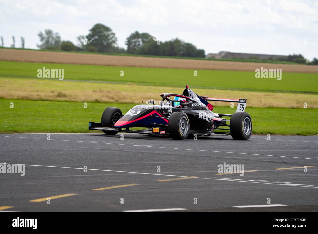 Dion GOWDA - Rodin Carlin British F4 Championshp Croft Stock Photo - Alamy
