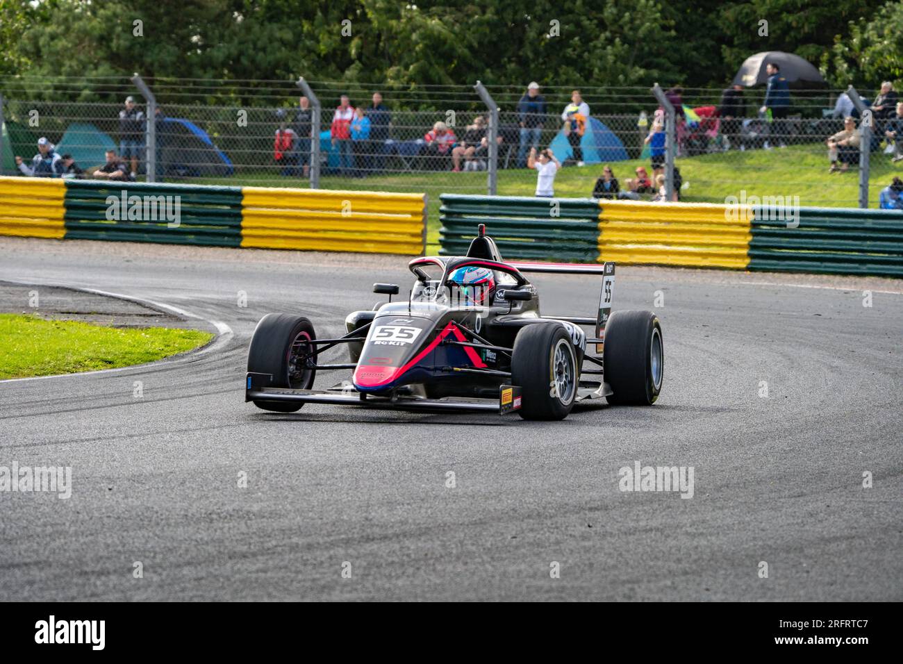 Dion GOWDA - Rodin Carlin British F4 Championship Croft Stock Photo - Alamy