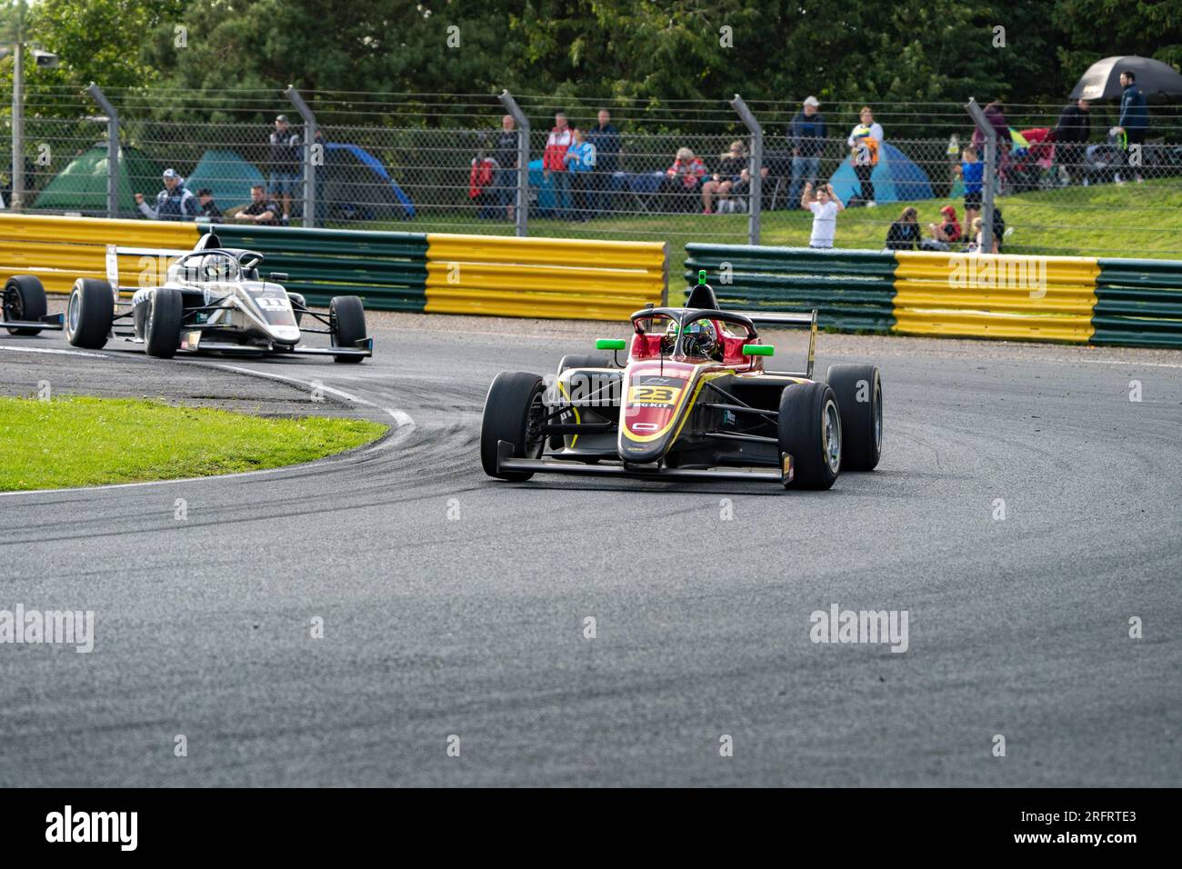 Gustav JONSSON - Chris Dittmann Racing British F4 Championship Croft ...