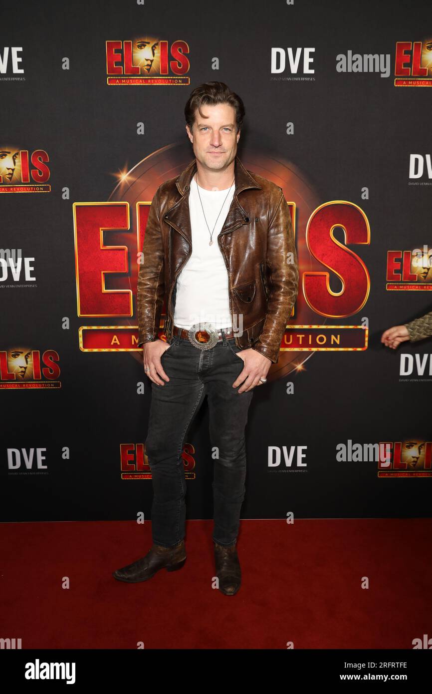 August 5, 2023: AXLE WHITEHEAD attends the Australian Premiere of 'Elvis: A Musical Revolution ...