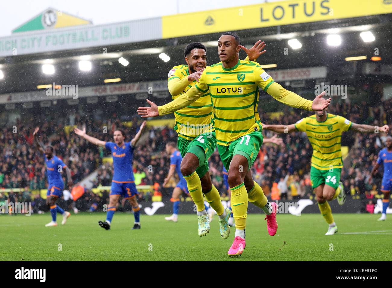 Carrow Road, Norwich, Norfolk, UK. 5th Aug, 2023. EFL Championship ...